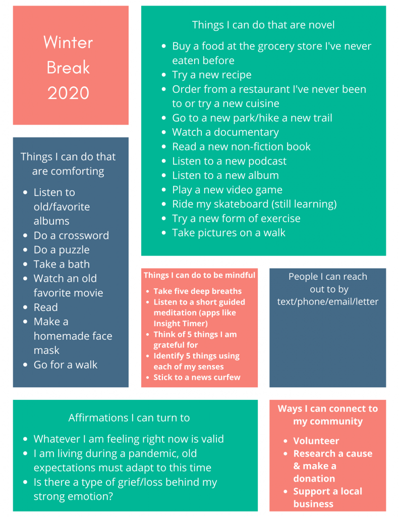 Planning for Your Winter Break During a Pandemic - SAS Life