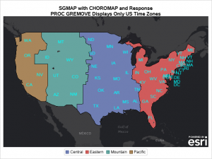 PROC SGMAP, Base SAS Procedures and MAPSSAS Data Sets - Graphically ...