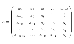 Define or extract the diagonals of a matrix - The DO Loop