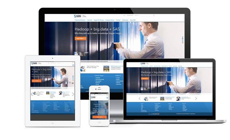 New look and new insights at sas.com - SAS Voices