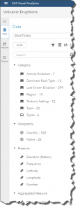 How to design an infographic about volcanic eruptions using SAS Visual ...