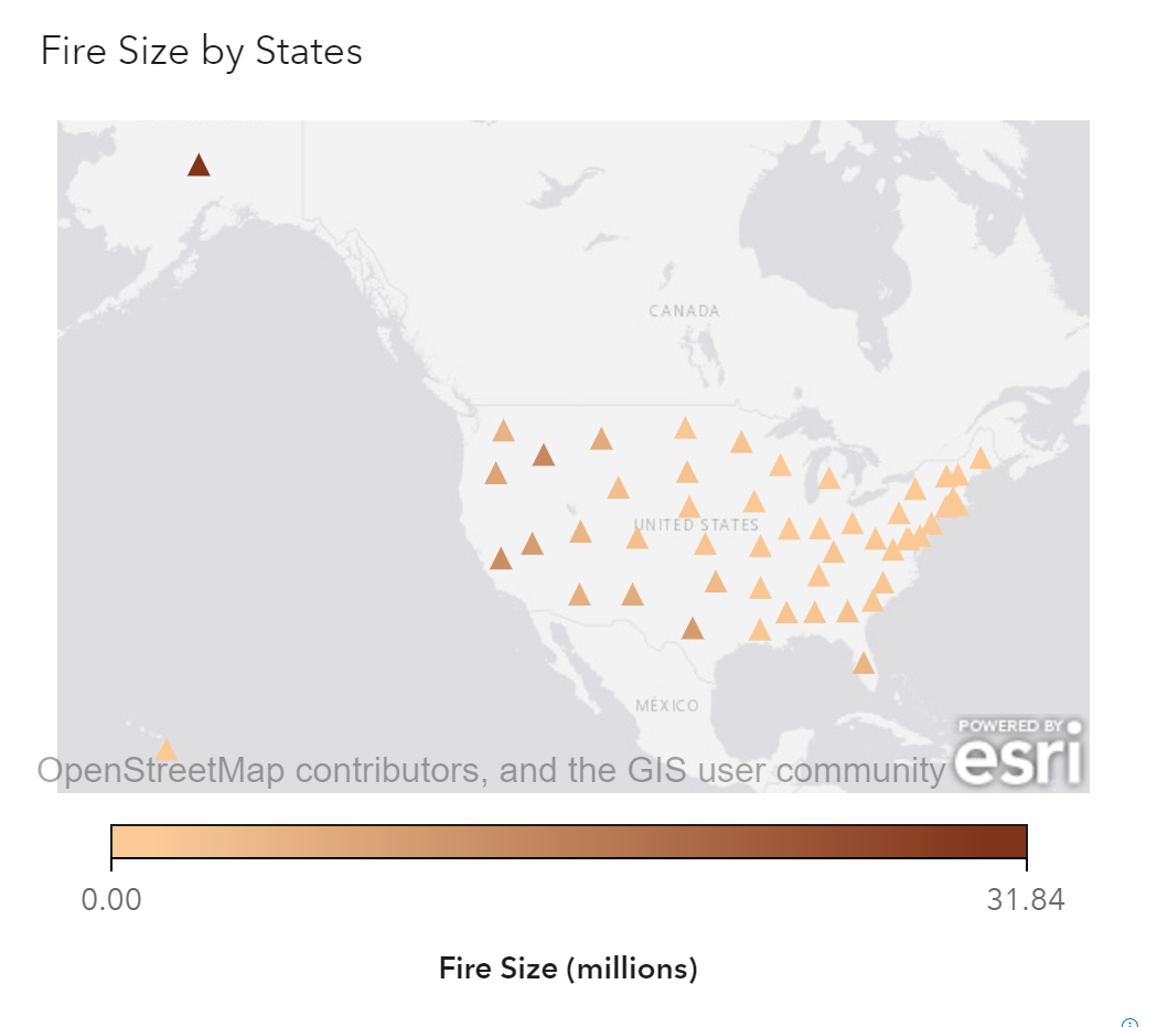 Blazing statistics: visualizing wildfire data - SAS Voices