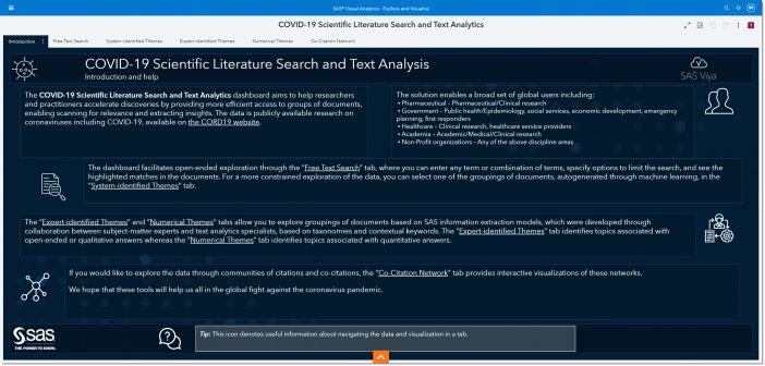 Speed up your COVID-19 research with text analysis: step-by-step - SAS ...