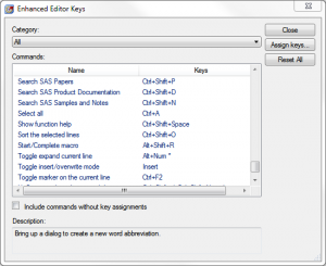 5 keyboard shortcuts in SAS that will change your life - The SAS Dummy