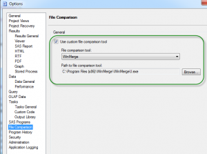 How to compare SAS programs in SAS Enterprise Guide - The SAS Dummy