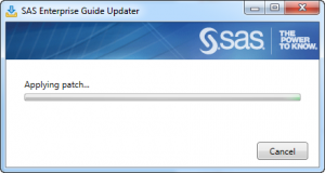 SAS Enterprise Guide now updates itself - The SAS Dummy