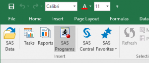 Create and run SAS code in SAS Add-In for Microsoft Office - The SAS Dummy