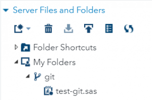 Using built-in Git operations in SAS - The SAS Dummy
