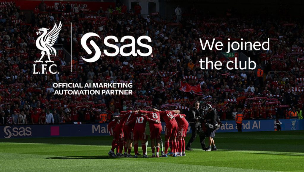 리버풀 FC, SAS를 공식 AI 마케팅 자동화 파트너로 선정 - SAS Korea Blog