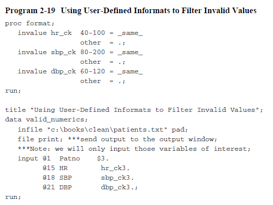 SAS Author s Tip Using Informats To Filter Invalid Values SAS 