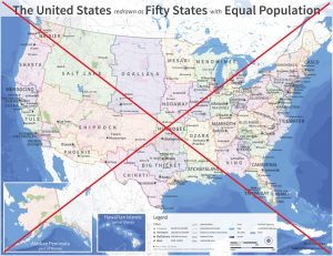If US state borders were redrawn -- which new state would you live in?