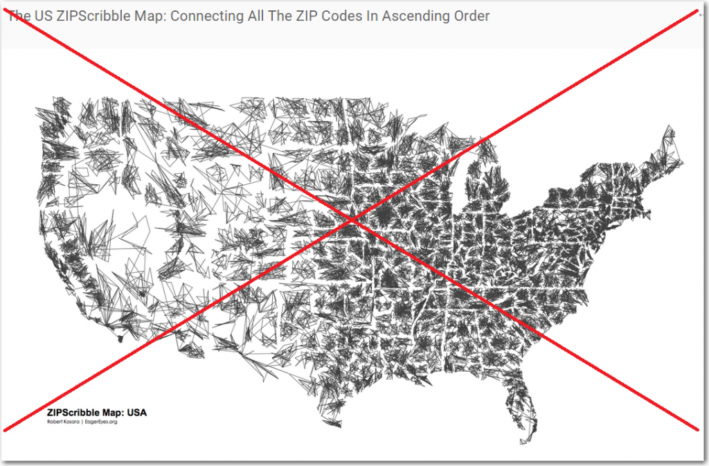 Making a fun zip code map more useful with SAS | The SAS Training Post