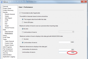 SAS Enterprise Guide: Suppress Output Data tab when programming