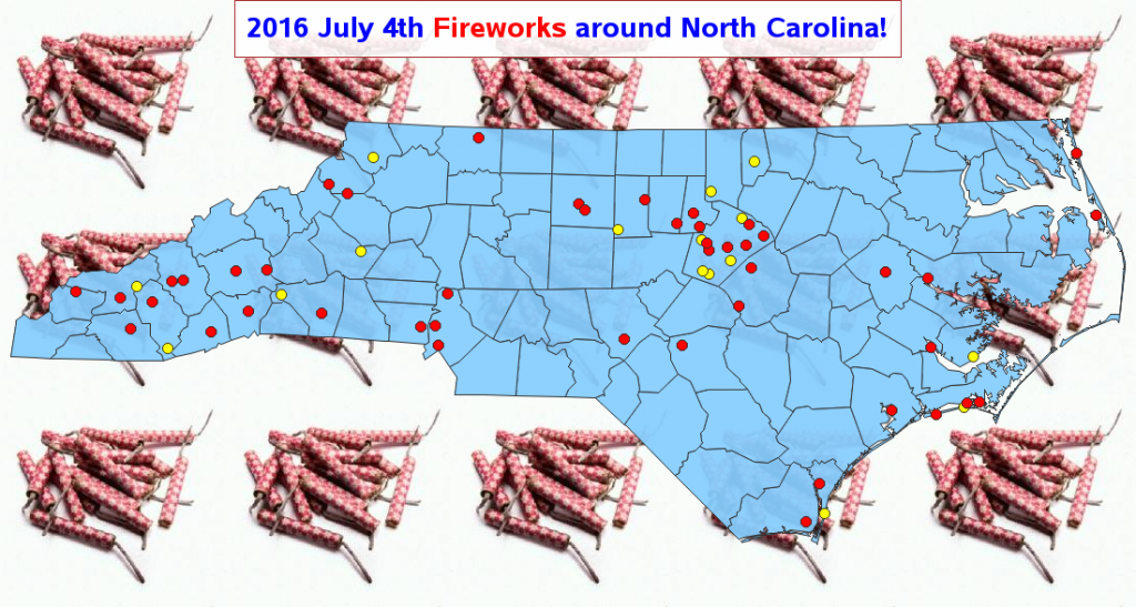Finding July 4th fireworks shows with SAS software!