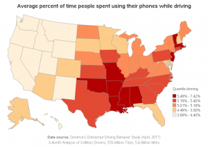 People using smartphones while driving - the numbers are in! - SAS ...