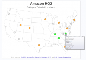 What's the most likely location for Amazon's HQ2? - SAS Learning Post