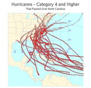 Hurricane Florence - and other category 4 hurricanes that hit NC - SAS ...