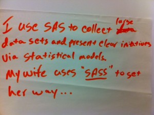 Friday's Innovation Inspiration - SASS - SAS Users