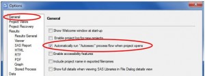 Using Autoexecs with SAS Enterprise Guide