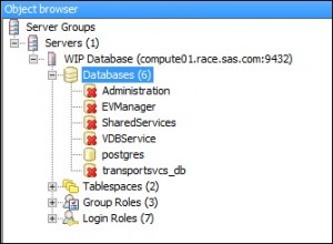 Controlling the Size of the Web Infrastructure Platform Database Audit Tables - SAS Users