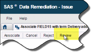 Process and control Data Remediation issues using SAS Workflow - SAS Users