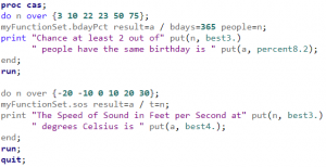 How to use CASL to develop and work with user-defined CAS actions - SAS Users