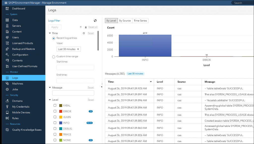 Capturing log messages from Viya deployments - SAS Users