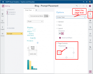 New control prompt placement option in SAS Visual Analytics - SAS Users