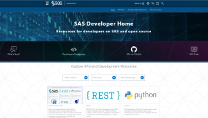 developer.sas.com 2.0: More than just a pretty interface - SAS Users