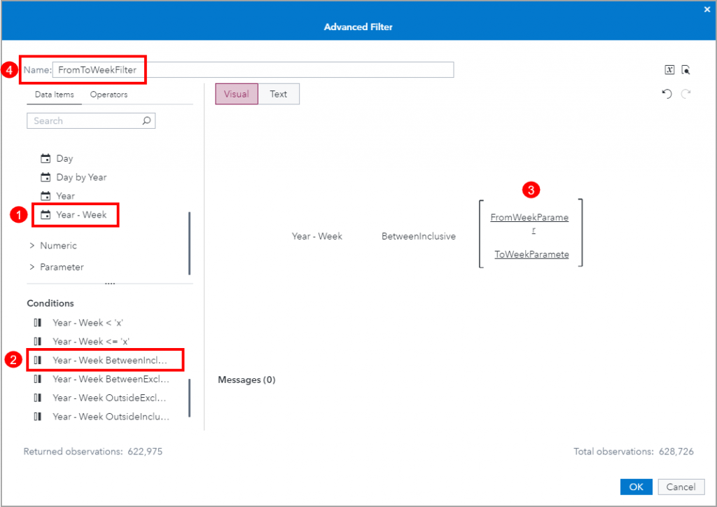 Using common filters in SAS Visual Analytics - SAS Users