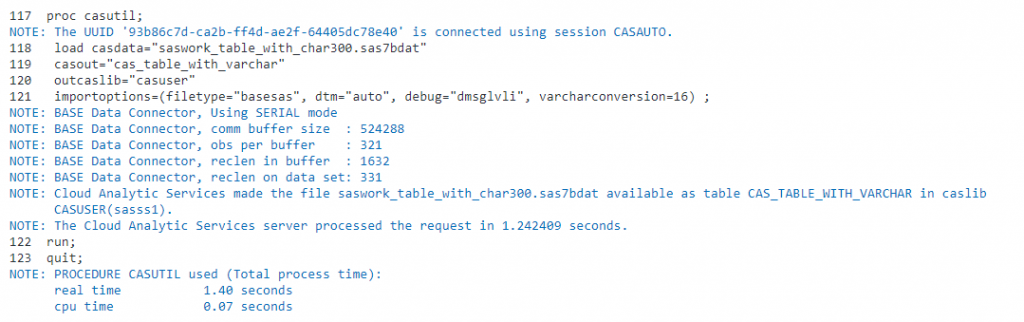 How to create a path-based CASLIB to SASWORK for speedier analysis with ...