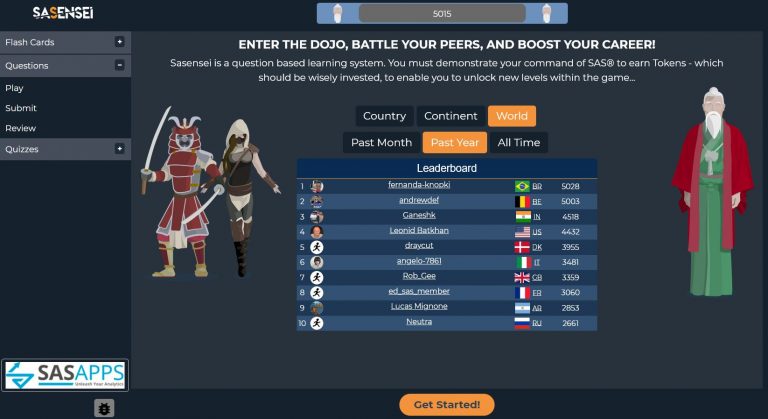 Game on! Here's a fun way to learn SAS - SAS Users