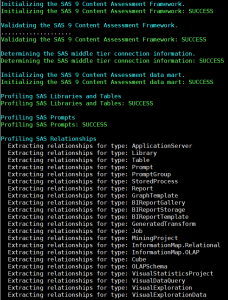 How to use the SAS® 9 Content Assessment Tool - SAS Users