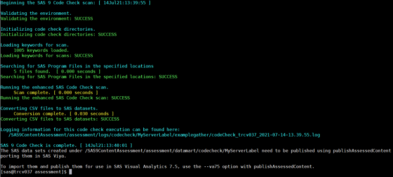 How to use the SAS® 9 Content Assessment Tool - SAS Users