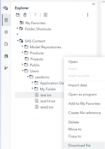 Where are the files that you have access to through SAS® Studio? - SAS ...