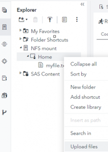 Where are the files that you have access to through SAS® Studio? - SAS ...