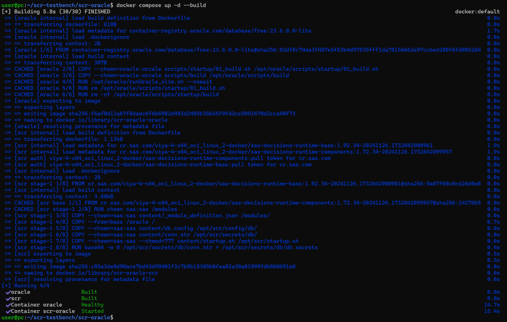 SAS Container Runtime Testbench: A field developed tool for SAS ...