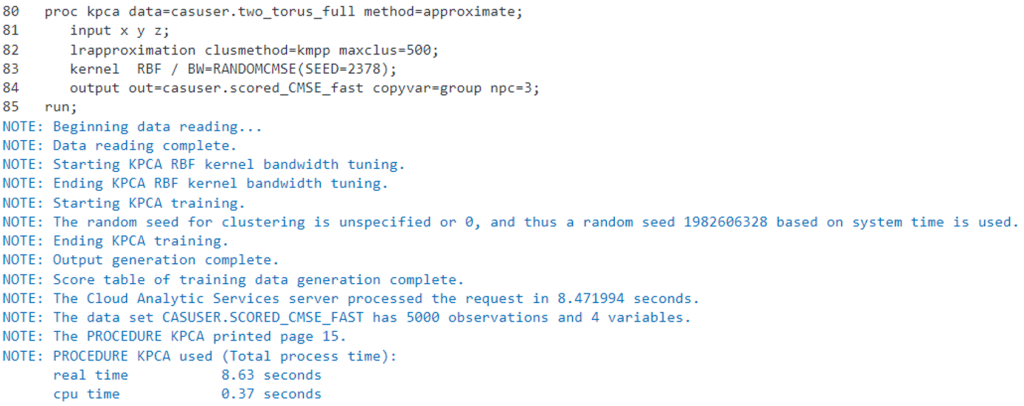 Efficient and automated bandwidth selection in SAS® PROC KPCA - The SAS Data Science Blog